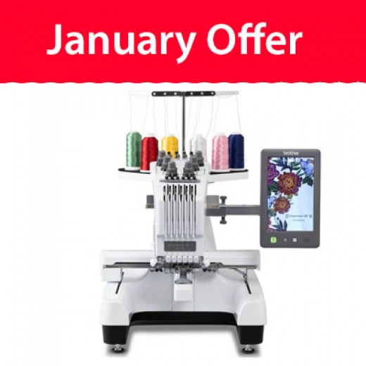 Brother PR-680W 6 Needle Embroidery Machine